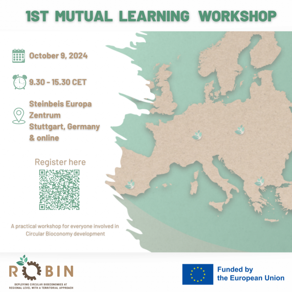 Invitation to the ROBIN First Mutual Learning Workshop ...